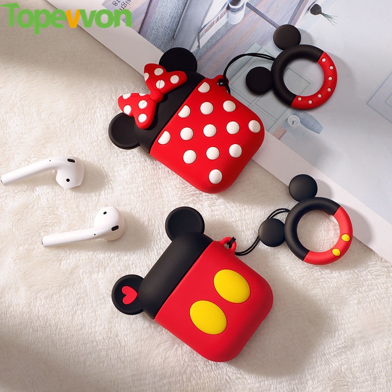 AirPods Pro 1 2 3 Bluetooth Earphone Cartoon Mickey Minnie Cover i12 ...