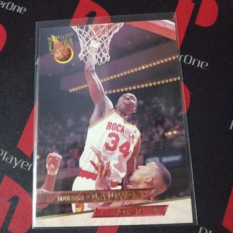 Hakeem Olajuwon NBA Card (Part 1)(90s)(Check Variations)(Instant ...