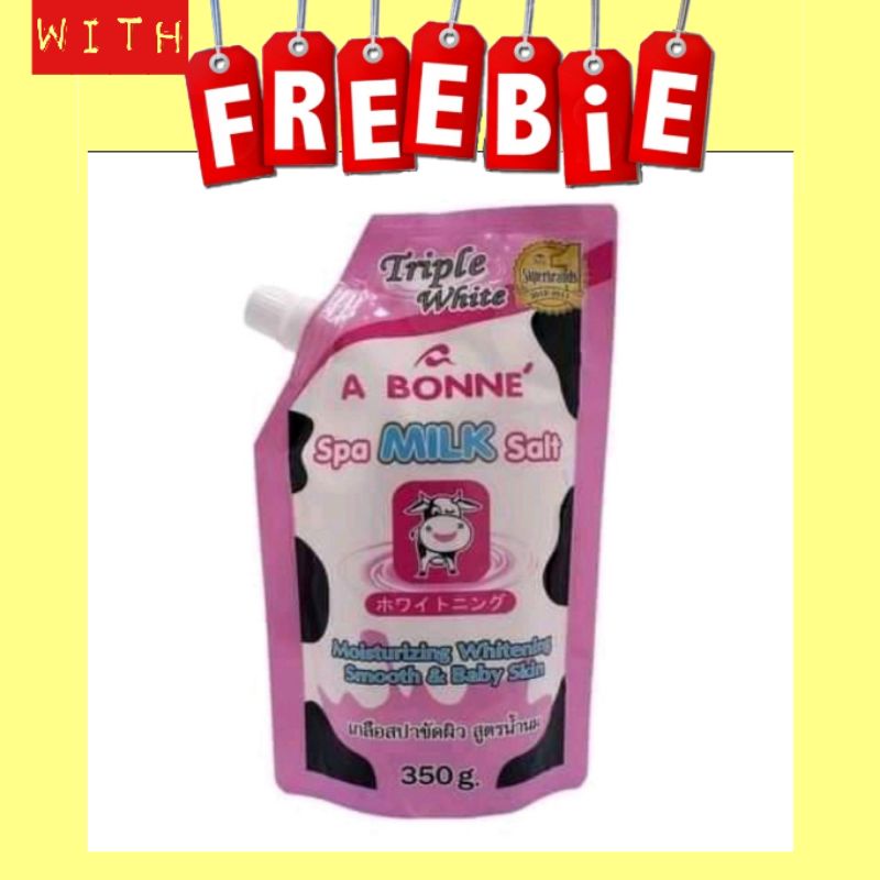 A Bonne Spa Milk Salt Scrub 350g | Shopee Philippines
