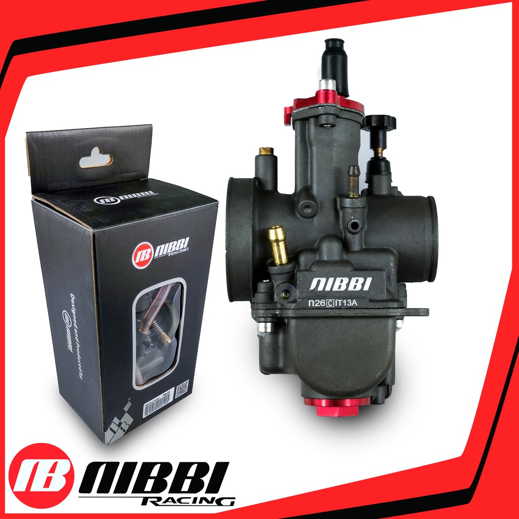 Nibbi Carb 26MM Flat slide Super Sport Carburetor Version 5 (PWK26MM ...