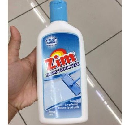 ZIM LIQUID FLOOR WAX 250ML(NATURAL COLOR) | Shopee Philippines
