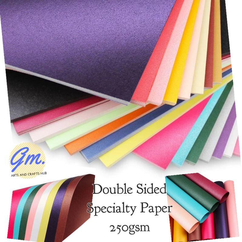 SPECIALTY PAPER 250gsm A4 10 pcs for Envelop and Invitation Card Pearl ...