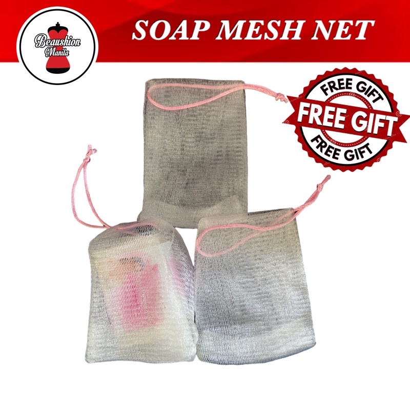 SOAP MESH FOAMING NETS - High Quality Thick and Double walled | Shopee ...