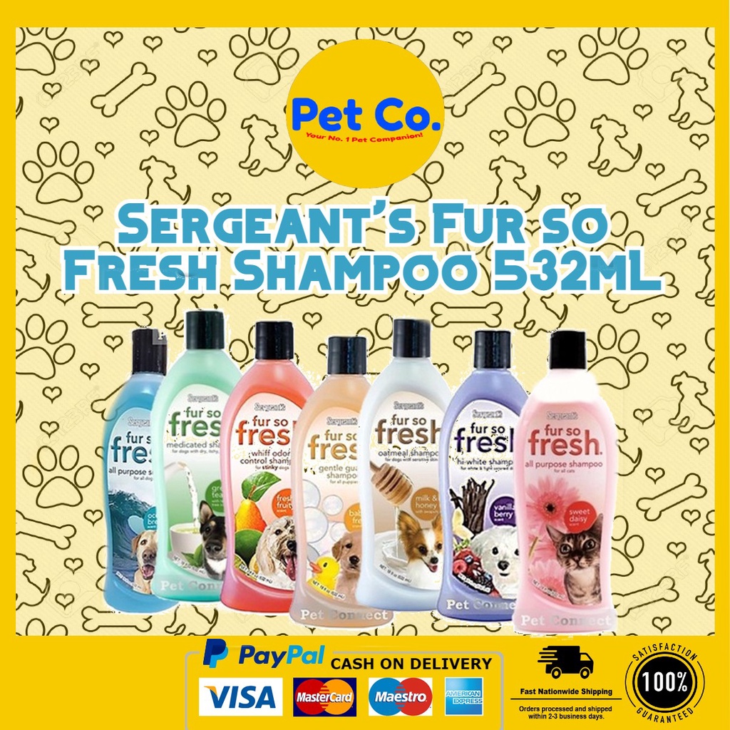 Sergeant's Fur so Fresh Shampoo 532mL | Shopee Philippines