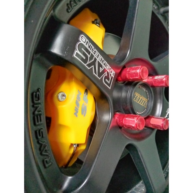 Spoon Logo Sticker 2Pcs ABS Brake Caliper Cover | Shopee Philippines