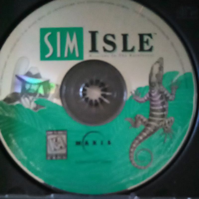 Maxis Sim Isle Computer Desktop Maxis Game Simulation Software | Shopee ...