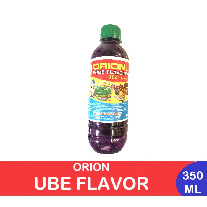 Orion Food Flavor Extract 350ML (Vanilla, Buko Pandan, Ube, Melon ...