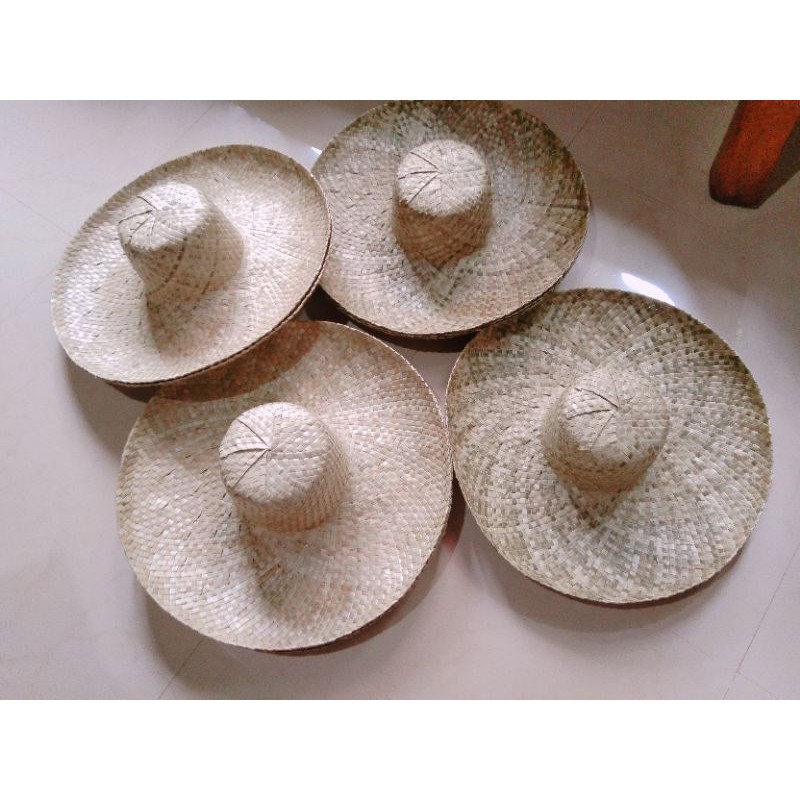 Sambalilo, Sumbrero, Farmers hat, Balangot 2pcs per order | Shopee ...