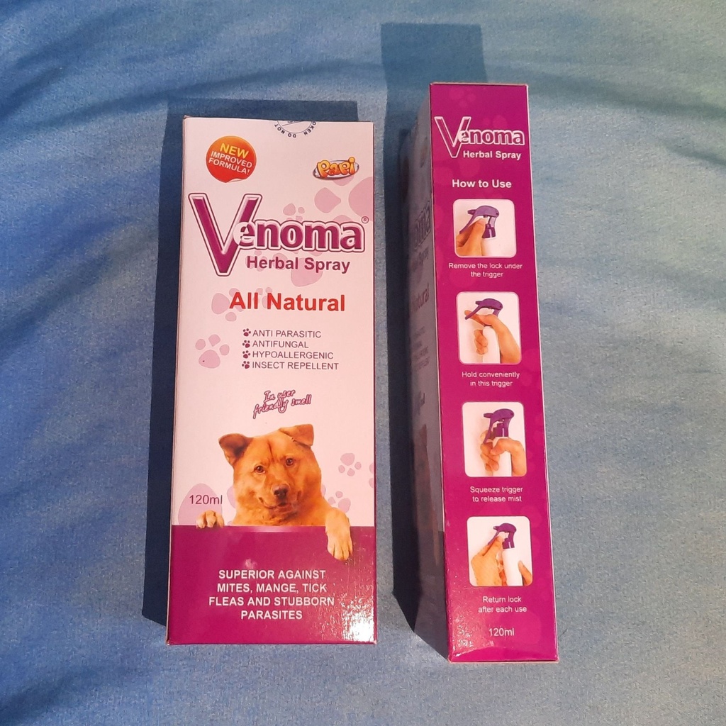 Papi Venoma Anti-Parasitic Herbal Spray 120ml | Shopee Philippines