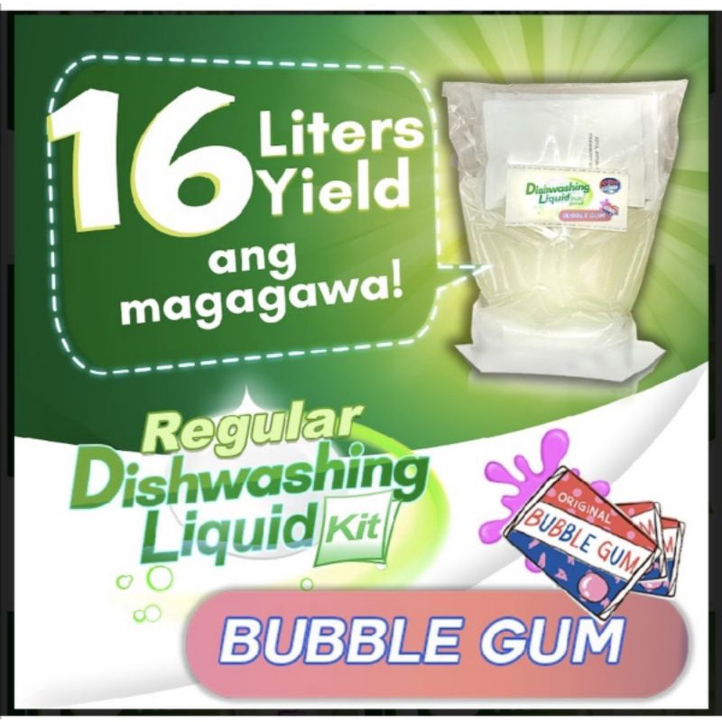 15-16L DIY Dishwashing Liquid Kit Wise Cleaner,diswashing,diswashing liquid wise,dishwashing ...