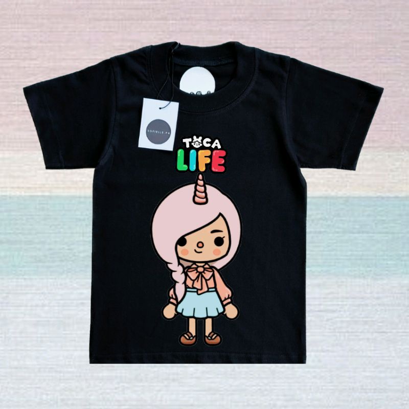 Sofielle.ph Toca Life World Tshirt Toca Boca T-shirt for Kids and Adult ...