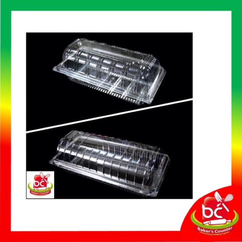 DOME HALF ROLL CAKE CONTAINER (20’s) | Shopee Philippines