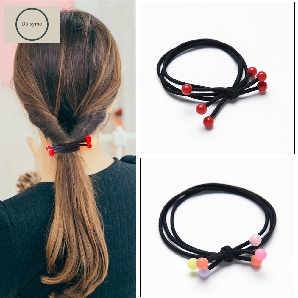 Korean Bracelet Head Rope Hair Rubber Band Hair Ring Hair Accessories ...