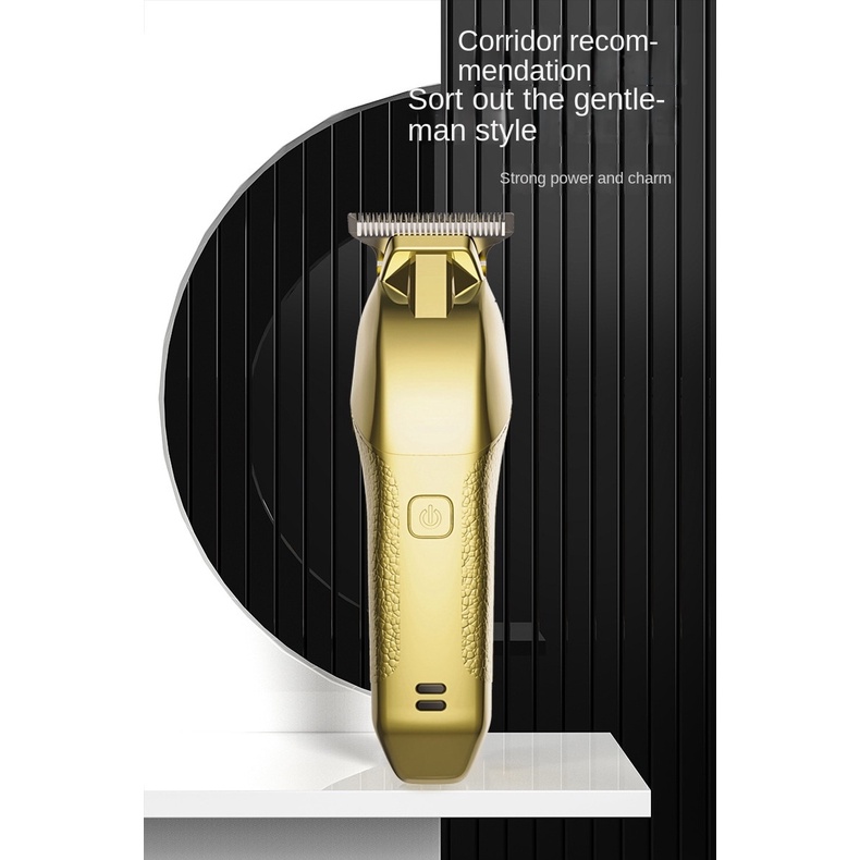 Engraving Electric Clipper Smart Charging trimmer Newest Hair Salon Oil ...