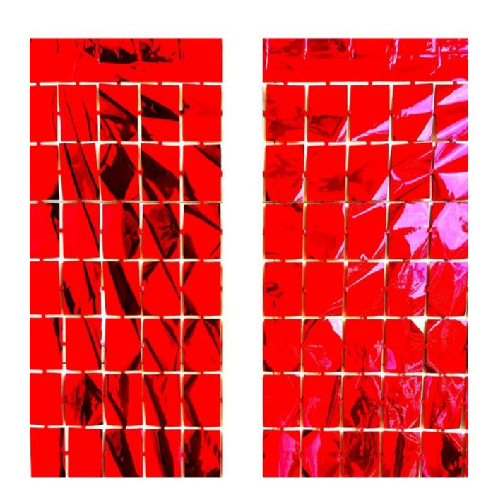 Foil Party Curtain Square Type Pack of 2 | Shopee Philippines