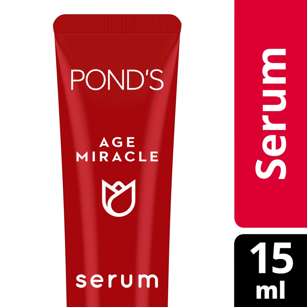 Ponds Age Miracle Face Serum Anti Aging + Glowing Serum With Retinol ...