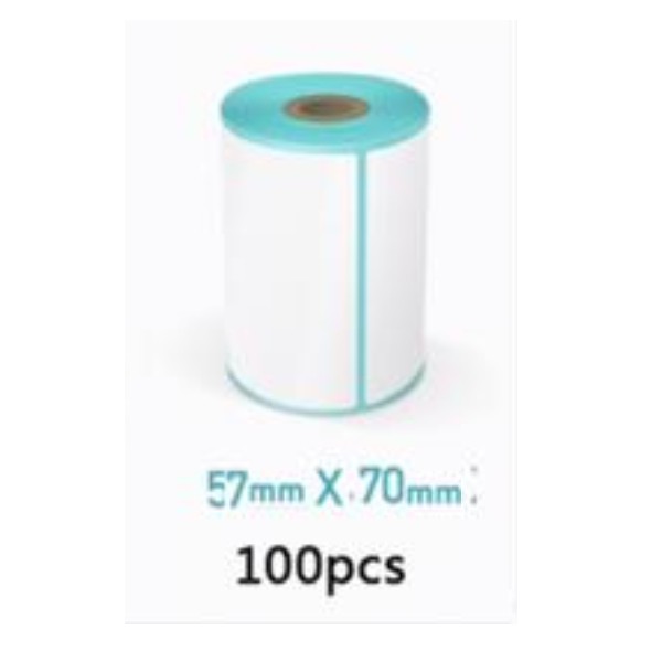 Semi-coated Label sticker 50x70x85 1Line Core 1 inch Barcode Label ...