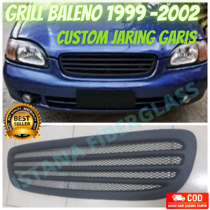 Grill suzuki baleno 1999-2002 grill suzuki baleno sporty Mesh Line ...