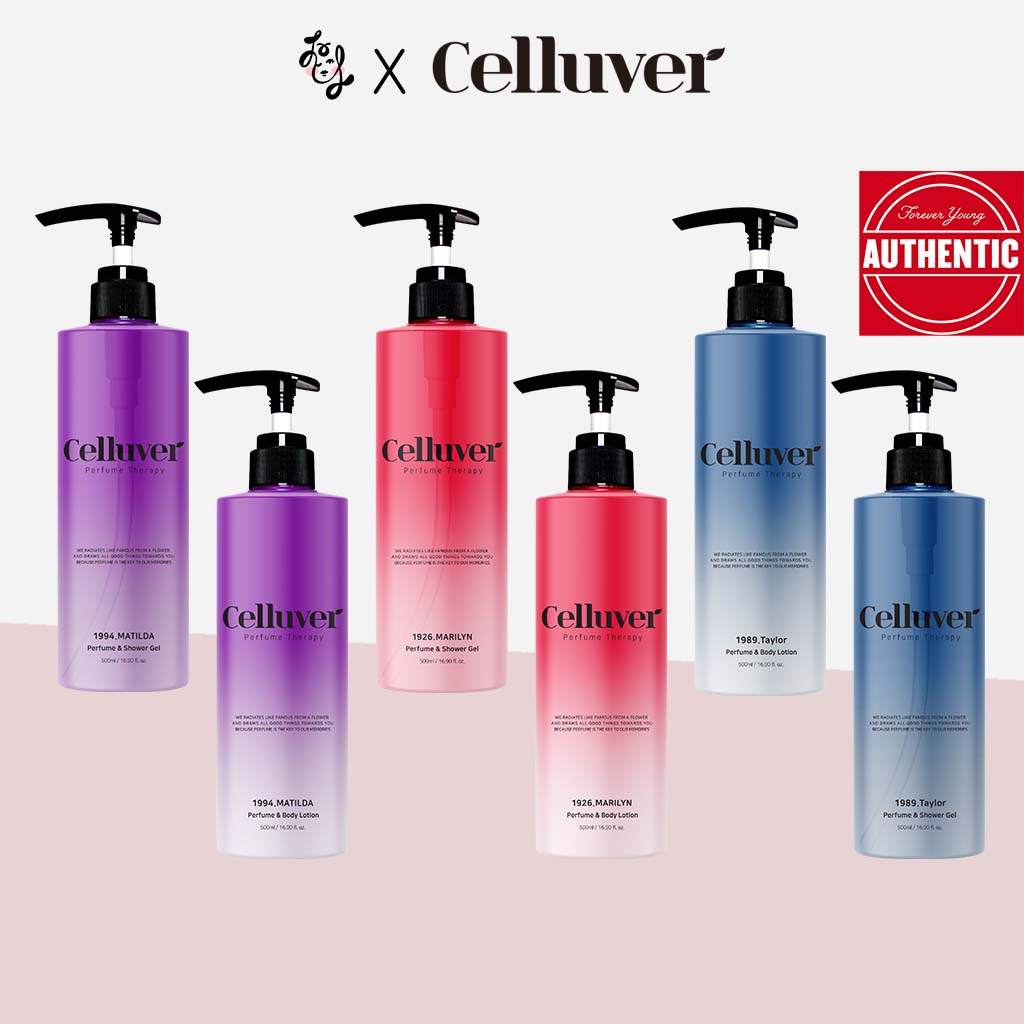 Celluver x HWANG IN YOUP Perfume Therapy Body Wash/Lotion 500ml | Shopee Philippines