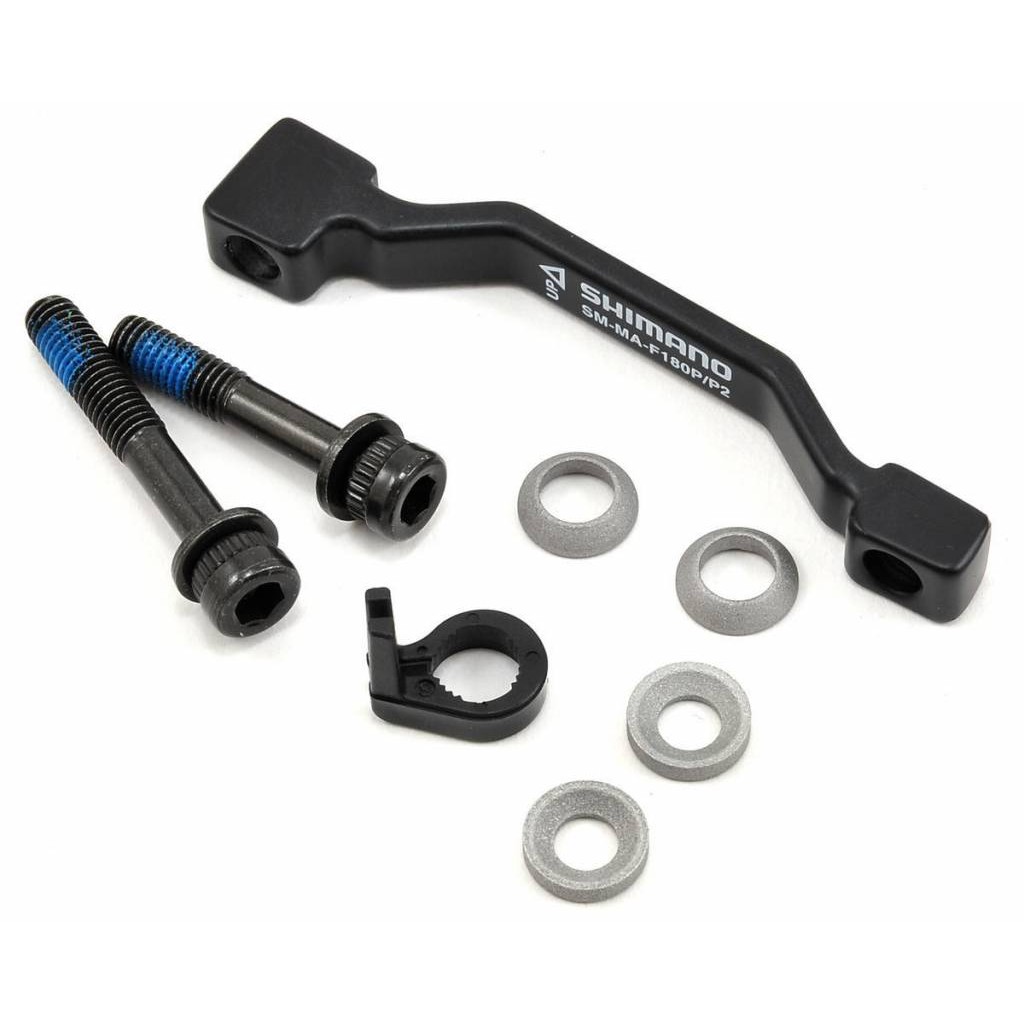 100% Original Shimano Front Rear 180mm Post Mount Disc Brake Adapter ...
