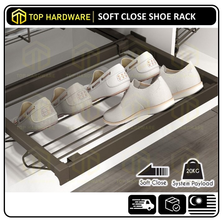TOP ECOWARE Luxury Pull Out Function Pull Out Shoe Rack 600mm & 800mm ...