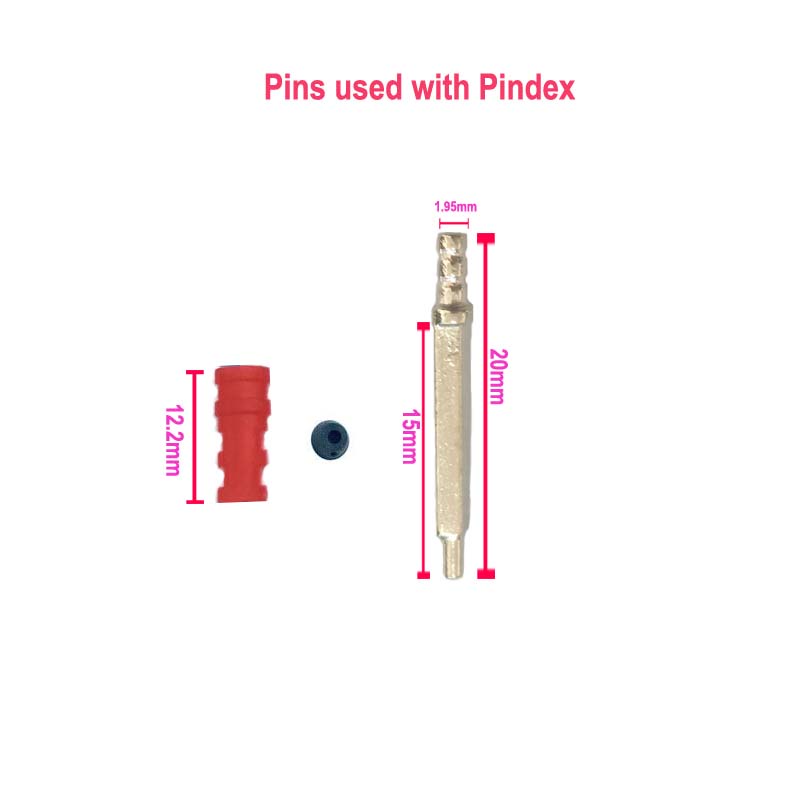 1000 Sets Dental Laboratory Use Diamond Dowel Pin 20mm with Plastic ...