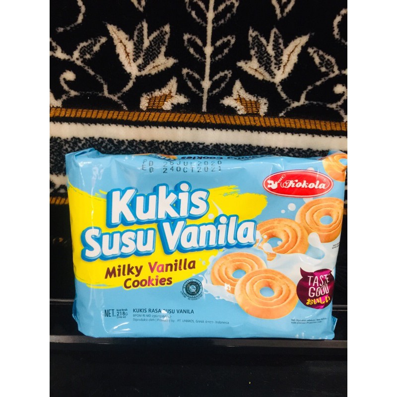 kokola kukis milk vanilla cookies | Shopee Philippines