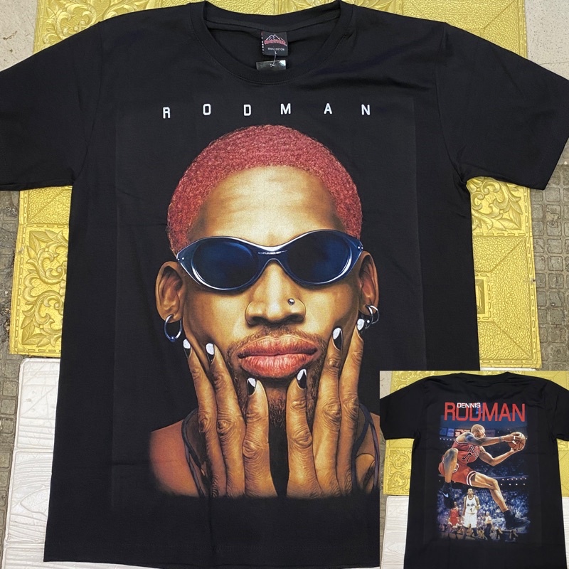 Dennis Rodman Black T Shirt | Shopee Philippines