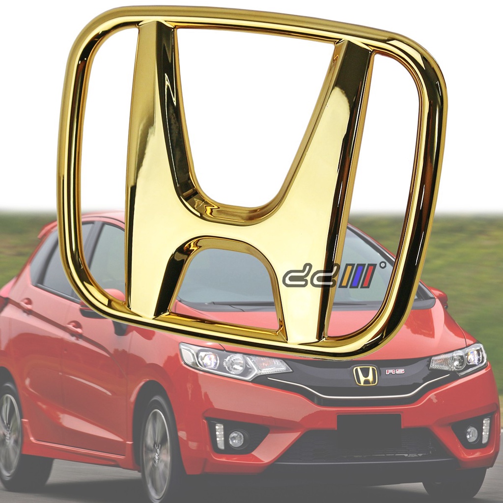 [OFFER] Honda Gold Logo Emblem Badge For Honda Civic Accord CRV HRV ...