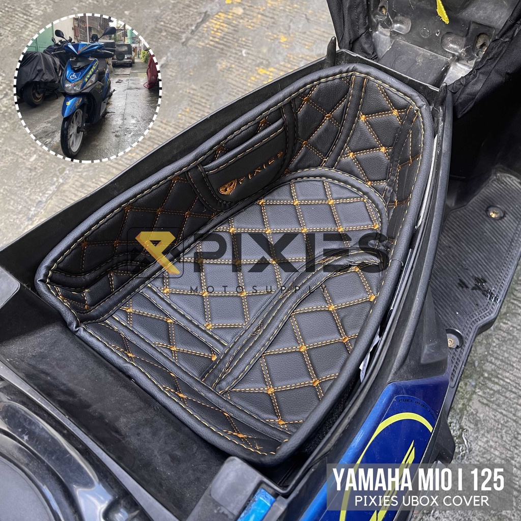 YAMAHA MIO I 125 / 125 S PIXIES UBOX SEAT COMPARTMENT COVER | Shopee ...