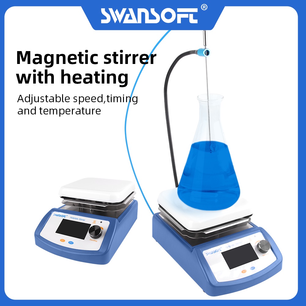 Magnetic Stirrer Hot Plate Lab Equipment Heating Stirrer Digital ...