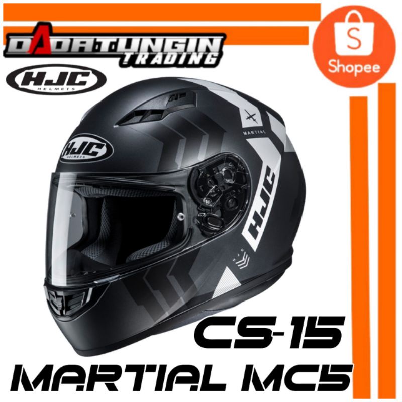 HJC CS-15 Martial Fullface Helmet | Shopee Philippines
