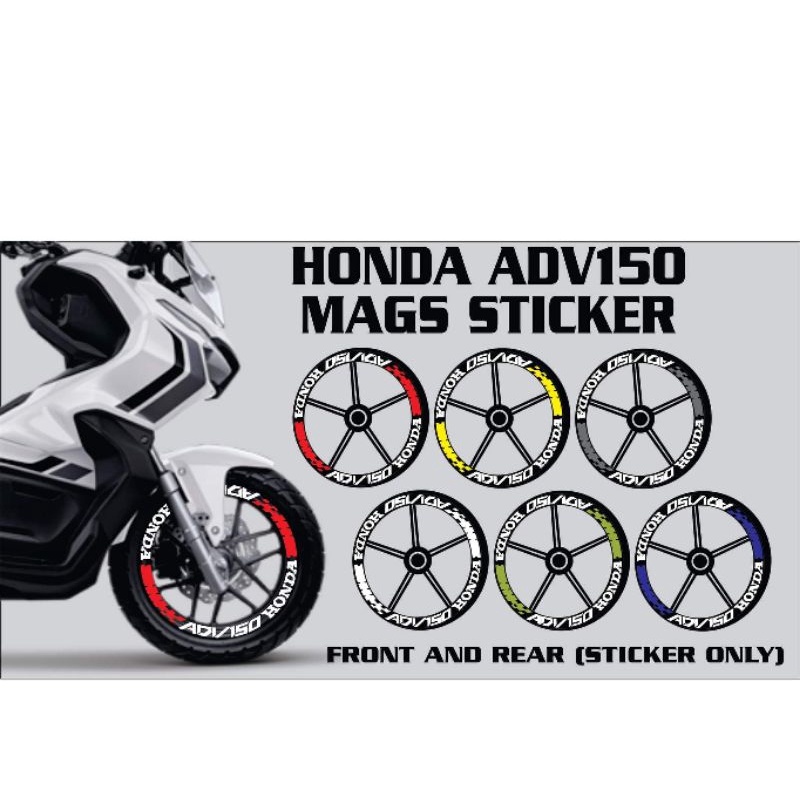 Honda ADV 150 Mags Decal | Shopee Philippines