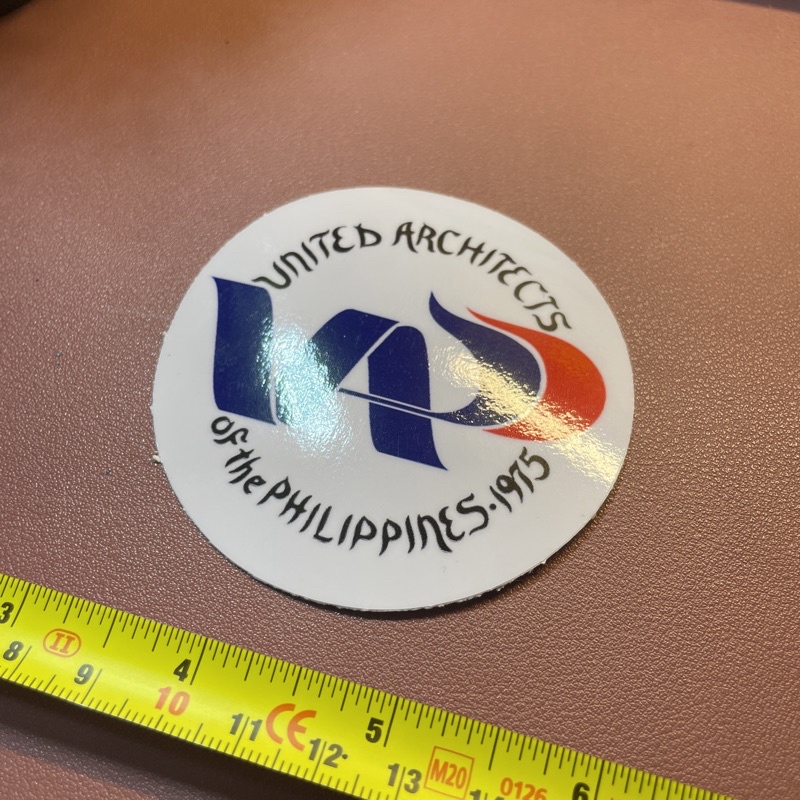 United Architects of the Philippines UAP laminated Vinyl Stickers ...