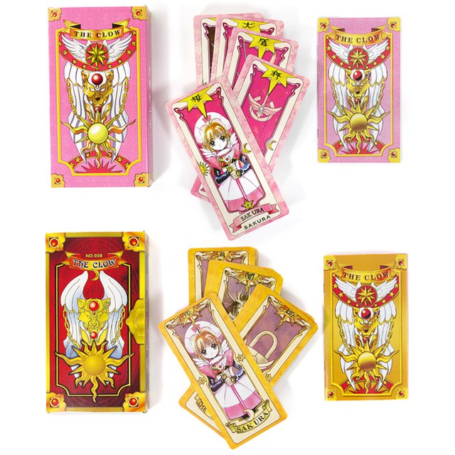 Card Captor Sakura Clow Anime 56 pcs cards inside box | Shopee Philippines