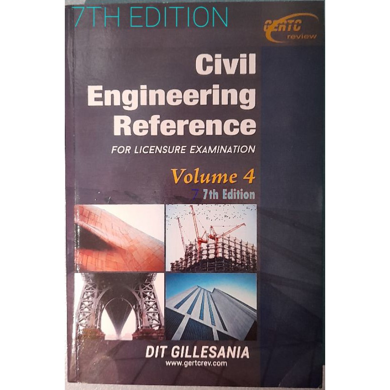 CIVIL ENGINEERING REFERENCE VOLUME 4 | Shopee Philippines
