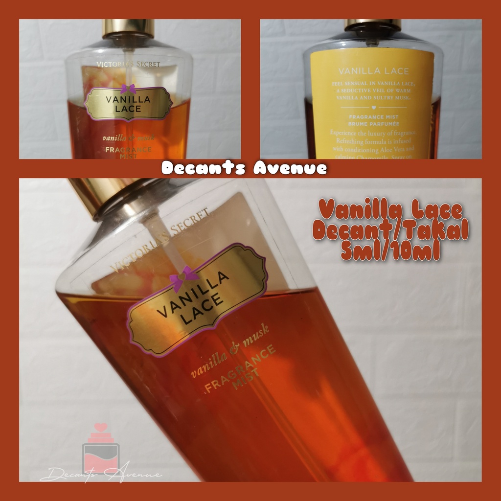 Vanilla Lace (Old Packaging) - Victoria's Secret 1mL 3mL 5mL 10mL ...