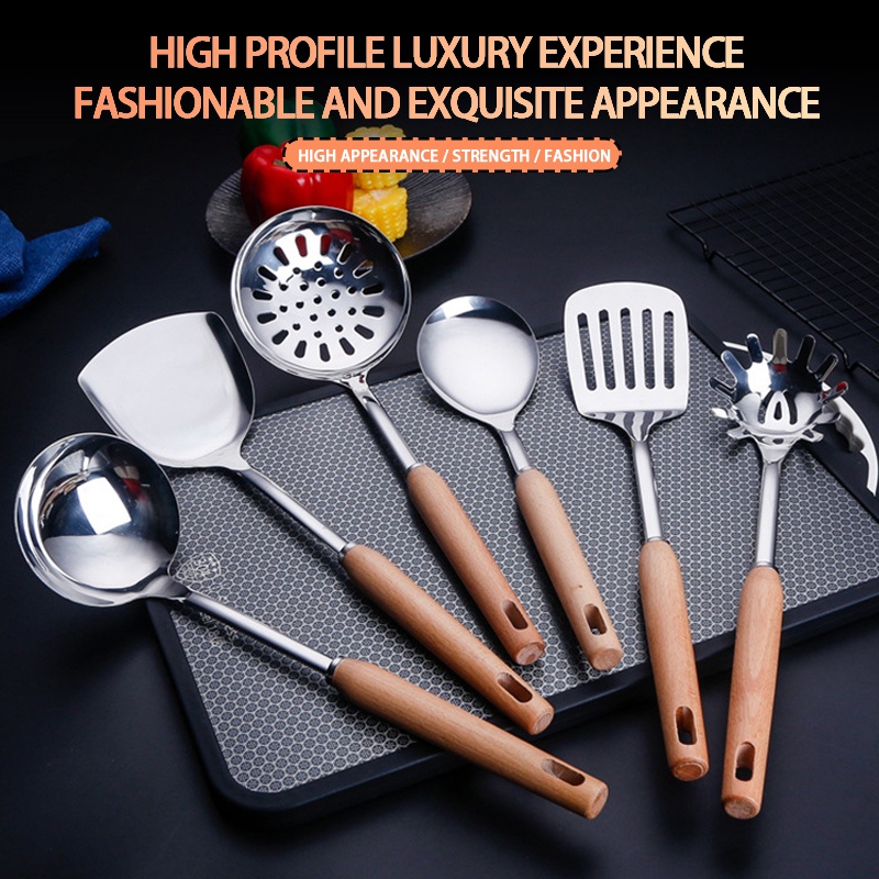 Stainless steel spatula/frying spatula/Wok Spoon/colander/rice spoon ...