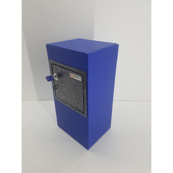 EXTRA BIG-BLUE Alkansya Vault & Multipurpose Safety Box (Classic ...