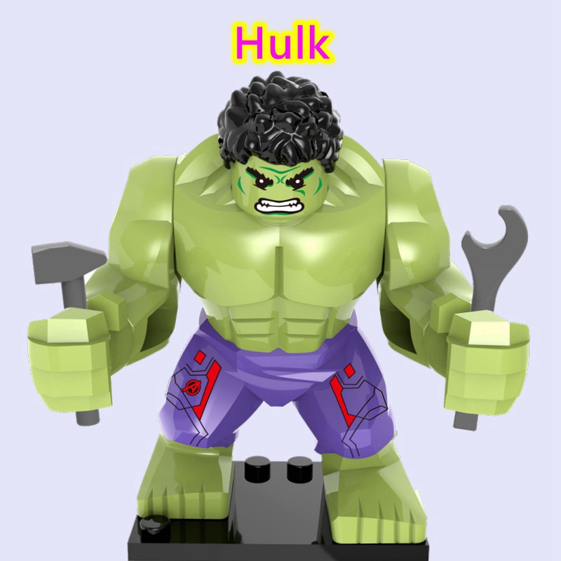 Avengers Endgame Compatible With Minifigures Marvel Hulk Building ...