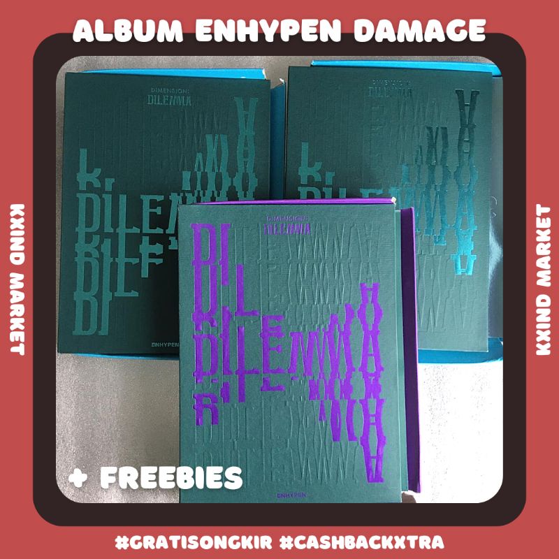(DAMAGE) Dilemma enhypen album / only enhypen album / PC enhypen ...