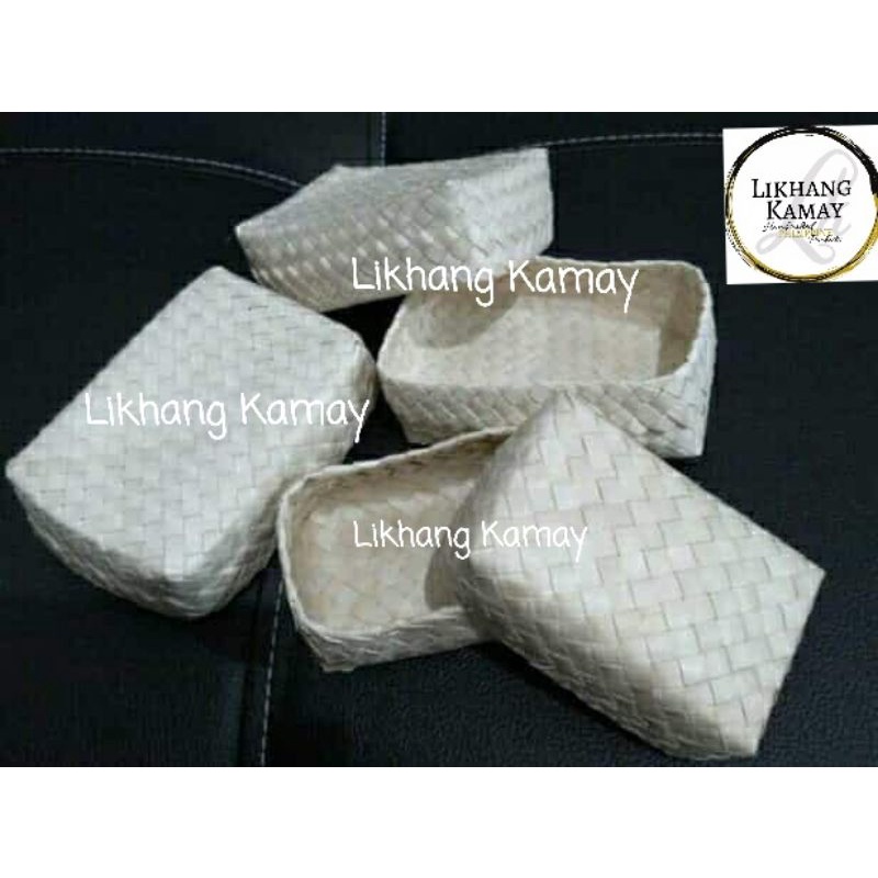 Likhang Kamay Native Buri Box Tampipi Soap box SET OF 10 packaging ...