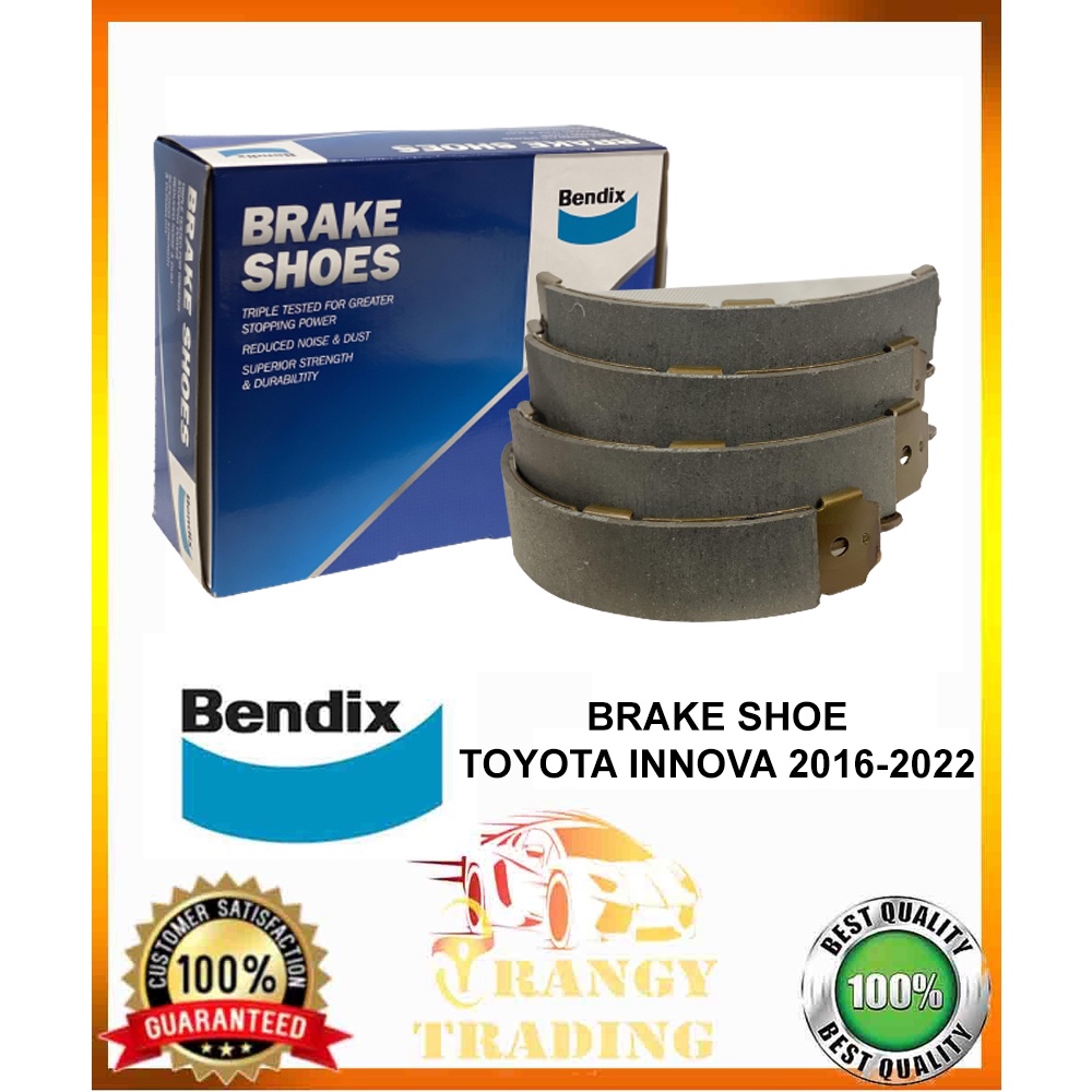 BENDIX Brake shoe for TOYOTA INNOVA 2016 to 2022 (BS 5215) | Shopee ...