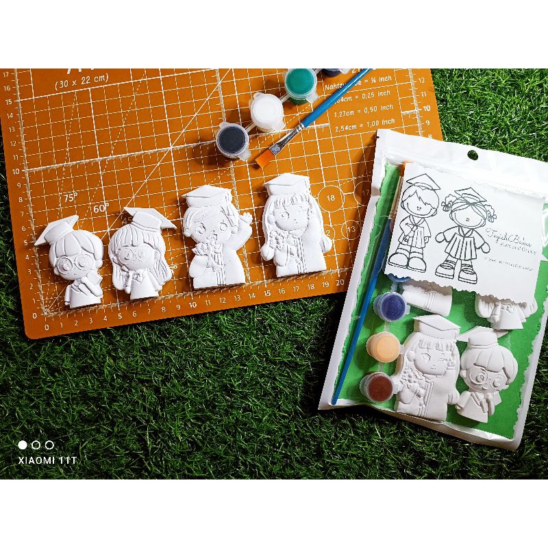 Graduates ( Plaster Painting set ) | Shopee Philippines