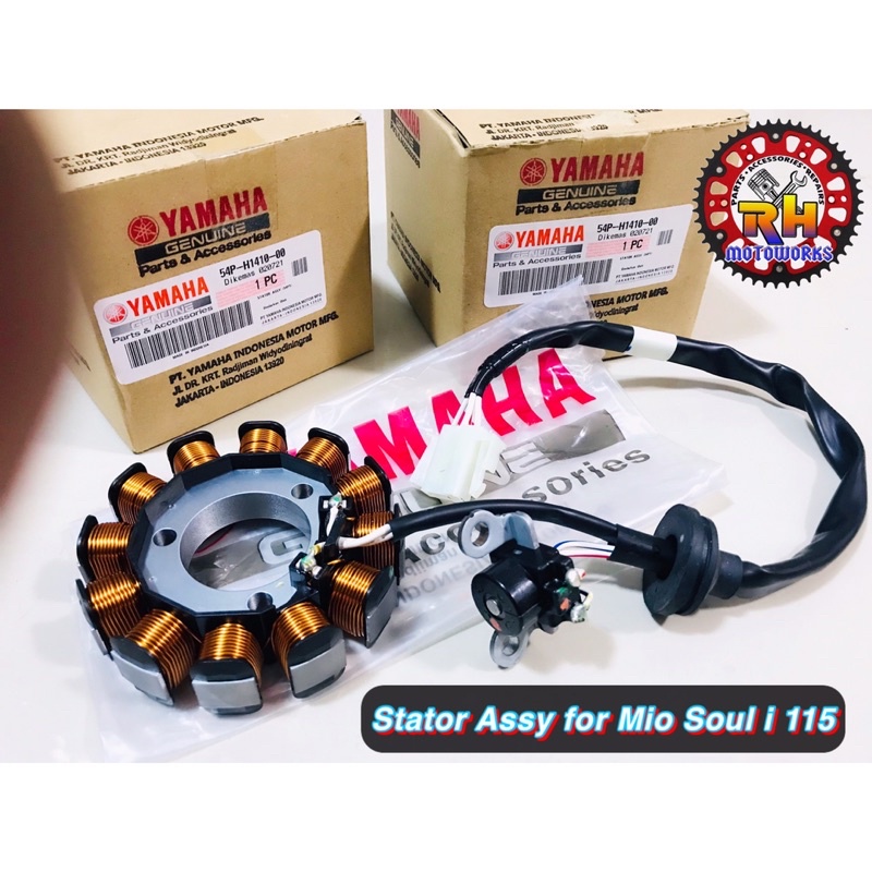 Stator Assy for Mio Soul i 115 (YAMAHA GENUINE) | Shopee Philippines