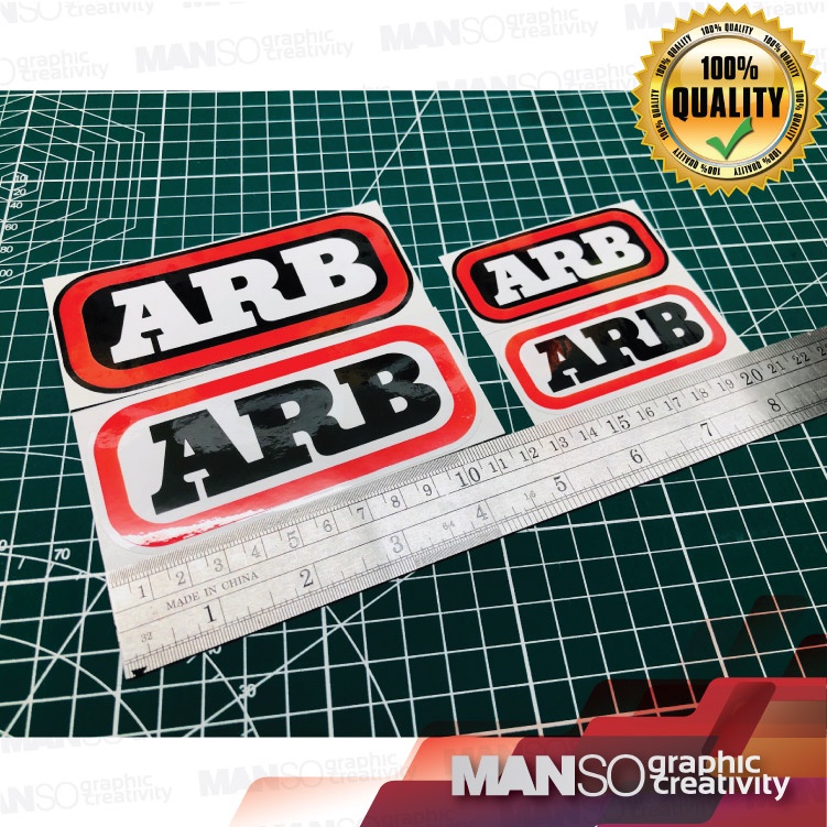 STICKER ARB J064 (One Set x2pcs) | Shopee Philippines