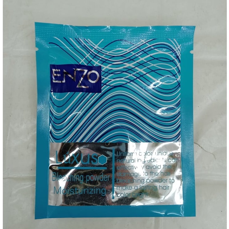 Enzo Luxus Bleaching powder moisturizing sachet | Shopee Philippines