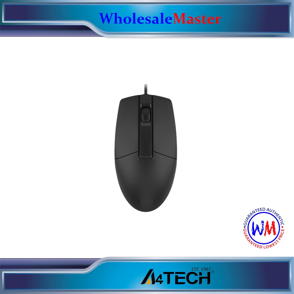 A4Tech OP-330 Silent Click Wired Mouse | Shopee Philippines
