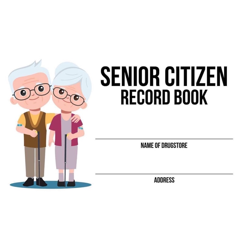 SENIOR CITIZEN RECORD BOOK | Shopee Philippines