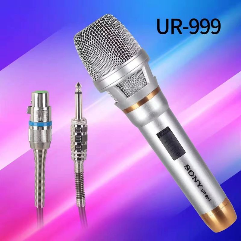 Sony Dynamic Microphone Heavy Duty Wired Microphone | Shopee Philippines